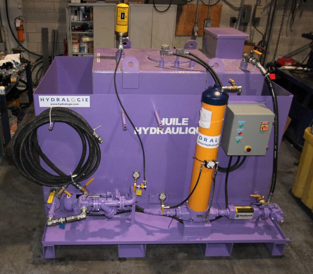 Oil filtration | Hydralogie